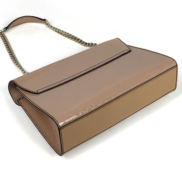 Gucci | Bags | Gucci Emily Tan Micro Sima Pink Bag Shoulder Leather ...